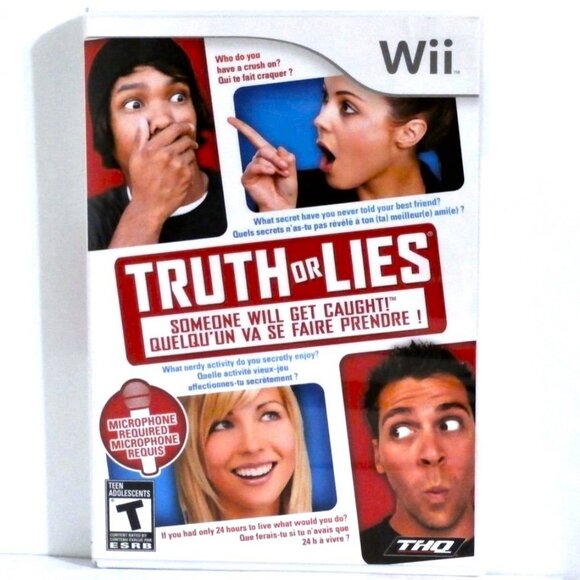 Nintendo THO | Video Games & Consoles | Nintendo Wii Truth Or Lies Thq ...